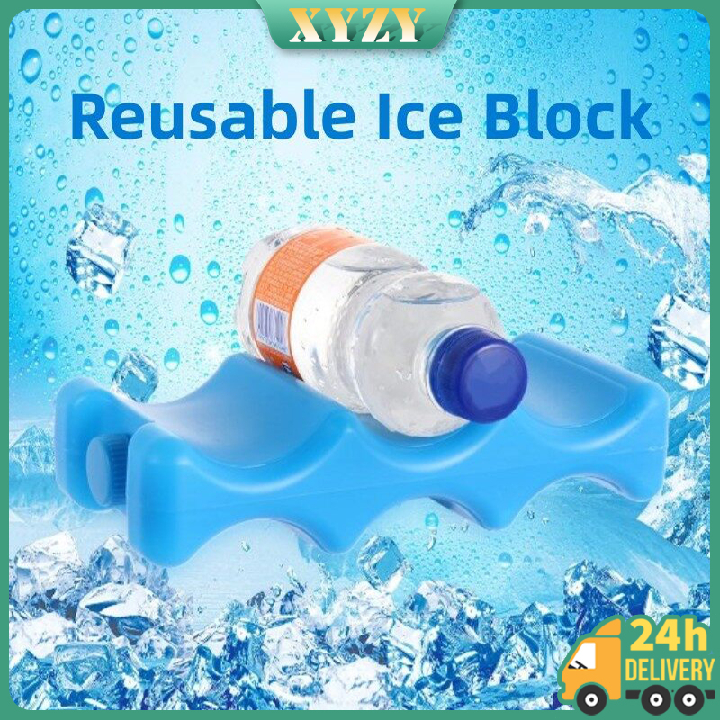 600ML 2Pcs water injection wavy ice box refrigerated fresh beverage ...