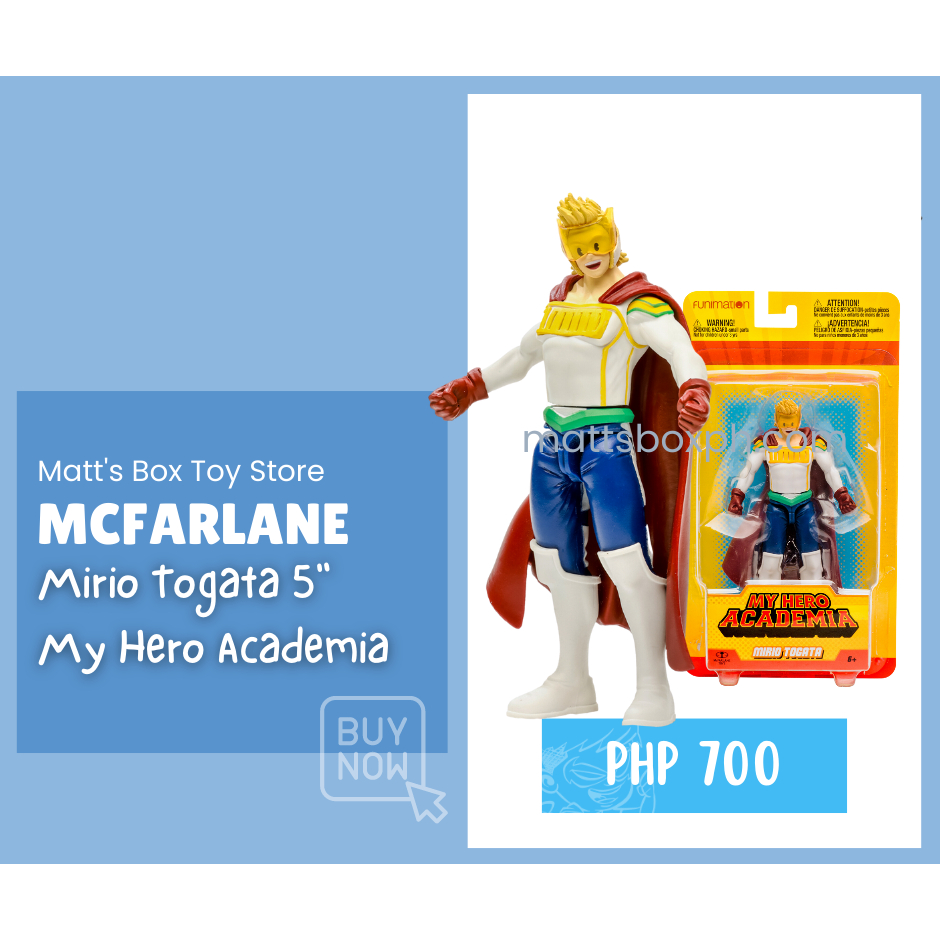[0623] McFarlane MHA MIRIO TOGATA WV4 5" | Shopee Philippines