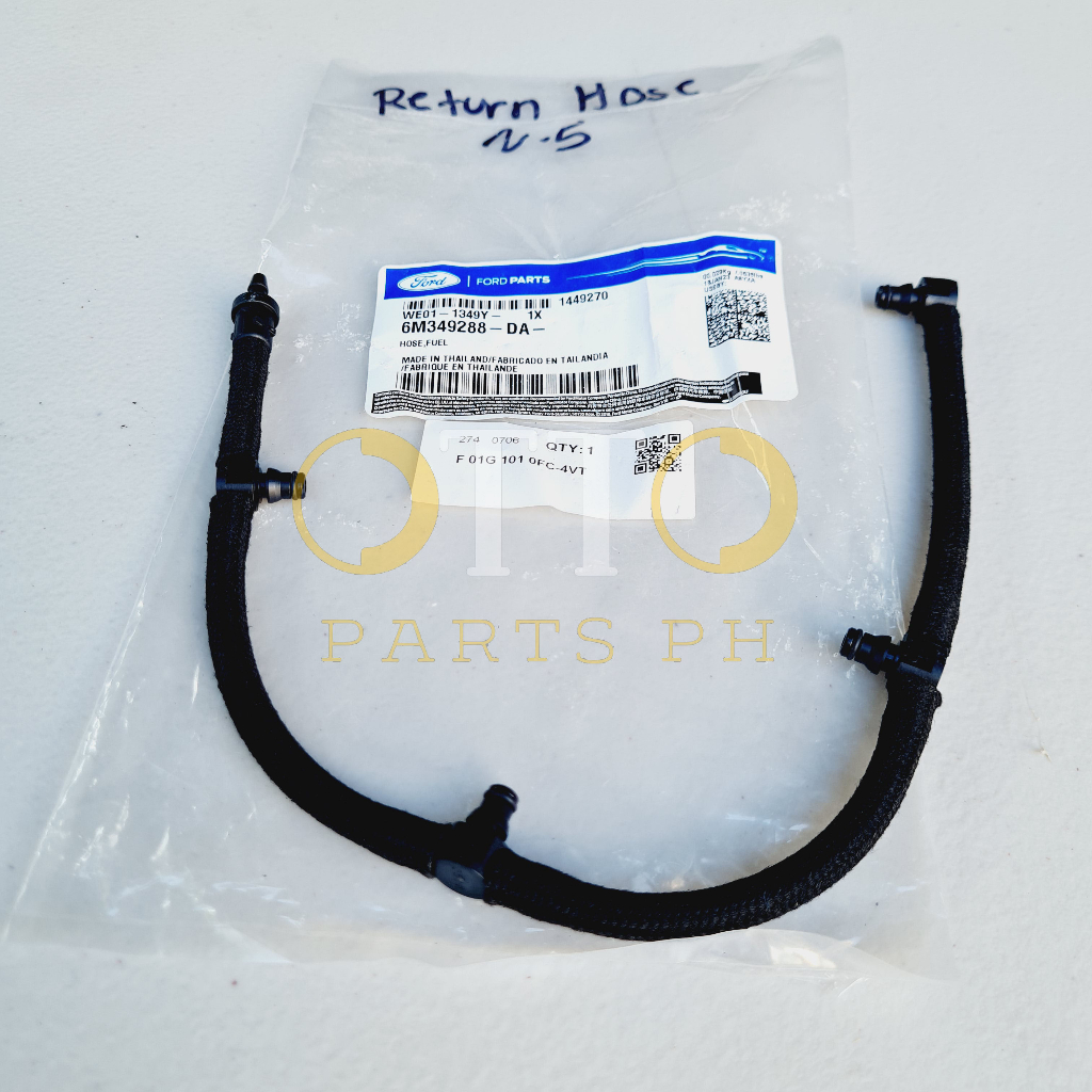 [GENUINE] Fuel Return Hose for 2.5L Ford Ranger [2007-2011] and Everest ...