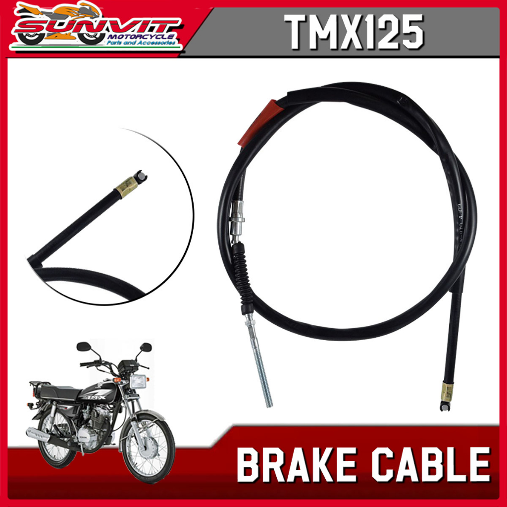 MOTORCYCLE BRAKE CABLE HONDA TMX125 | Shopee Philippines