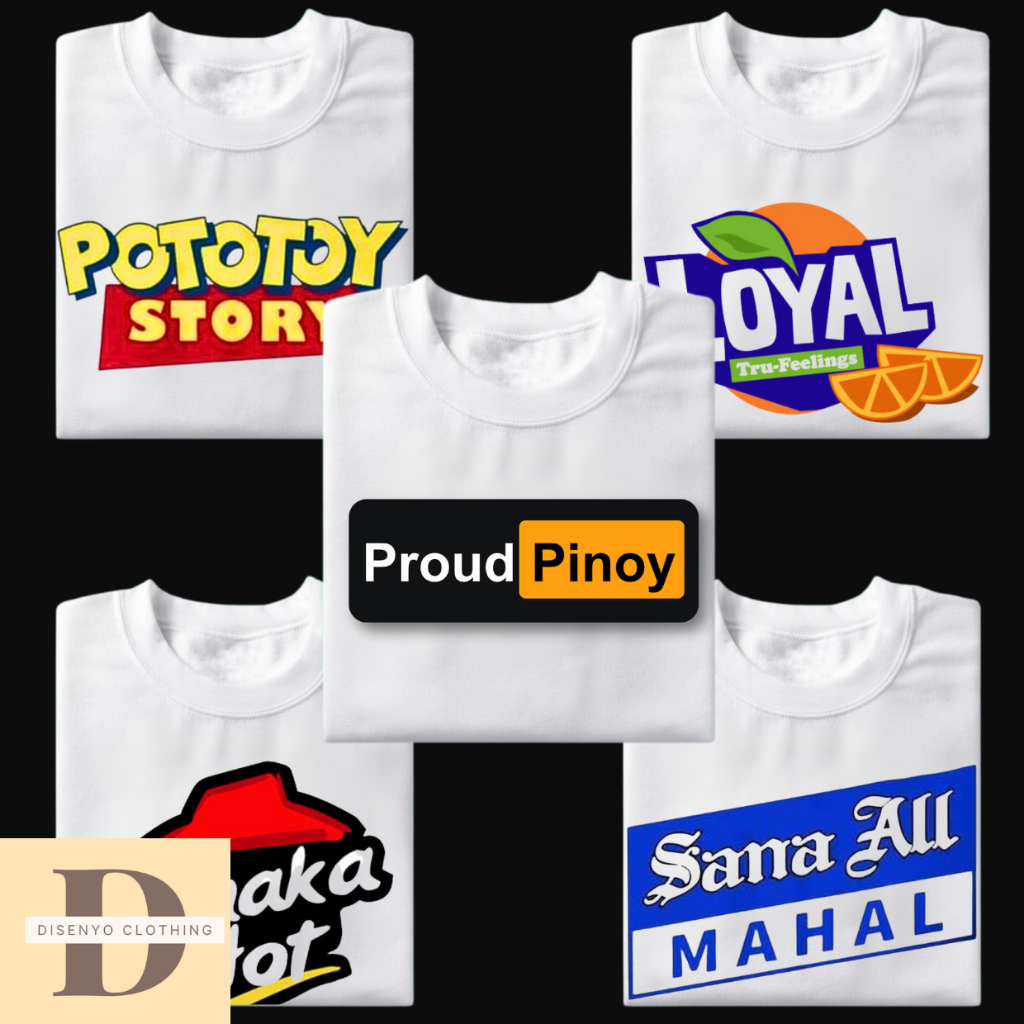 Disenyo Shirt Funny Parody Pinoy Spoof Jokes White Shirt Tshirt Cotton ...