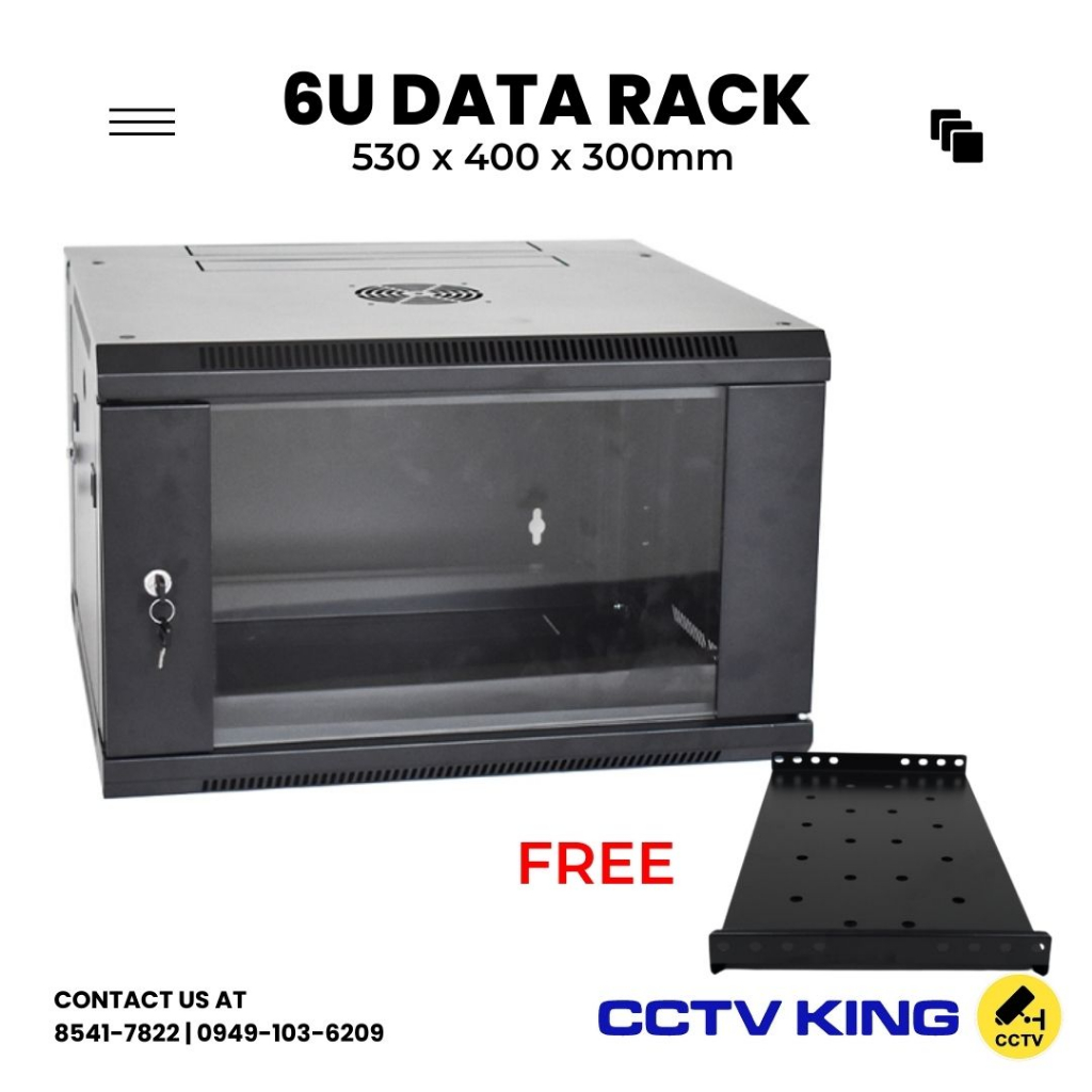 Data Rack | Server Rack 6U Data Cabinet (self0assemble) data rack ...