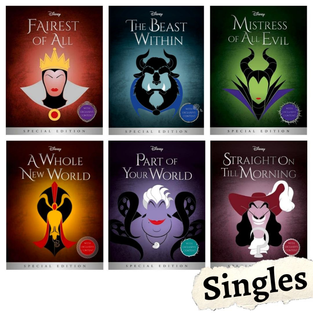 DISNEY Twisted and Villain Tales Special Edition (SINGLES, brand new ...