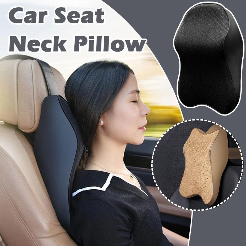 Car Neck Pillow 3D Memory Foam Car Headrest Pillow Car Seat Back ...