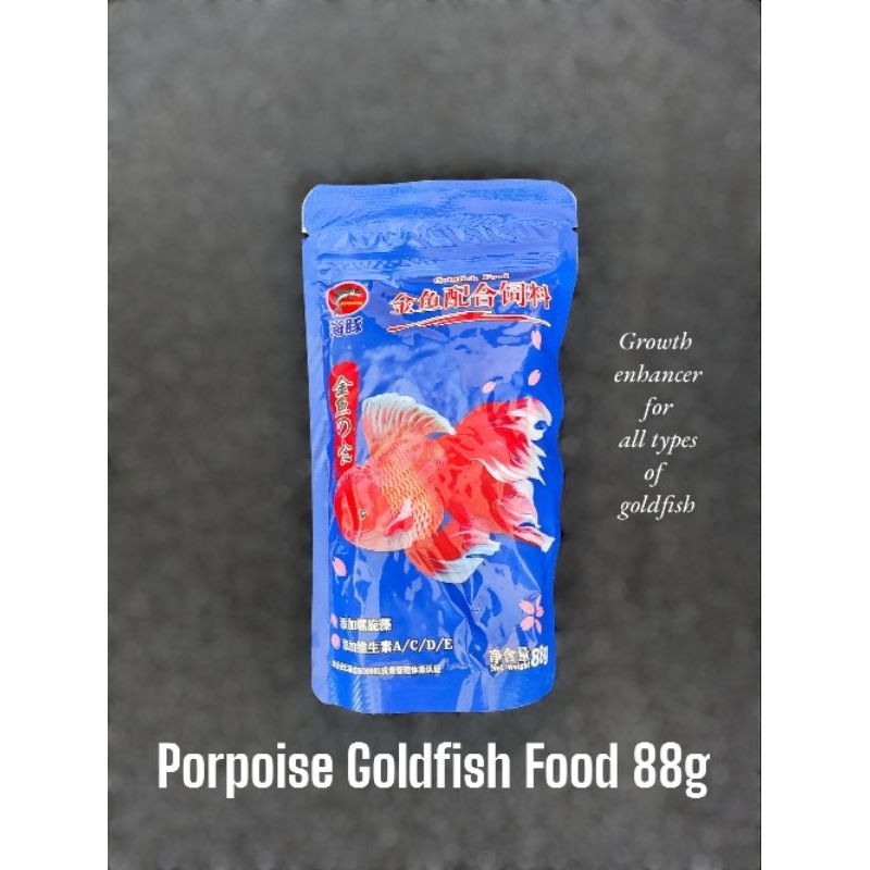 Porpoise Goldfish Food 88g | Aquamaster | Bonuses | Topka Fish Food ...