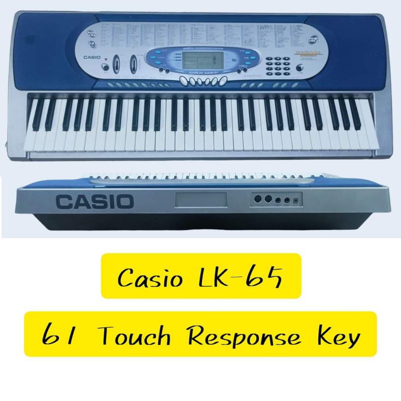 Casio LK 65 61 Touch Response Shopee Philippines