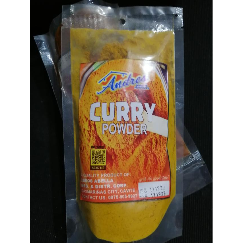Andres Curry Powder Mix | Shopee Philippines