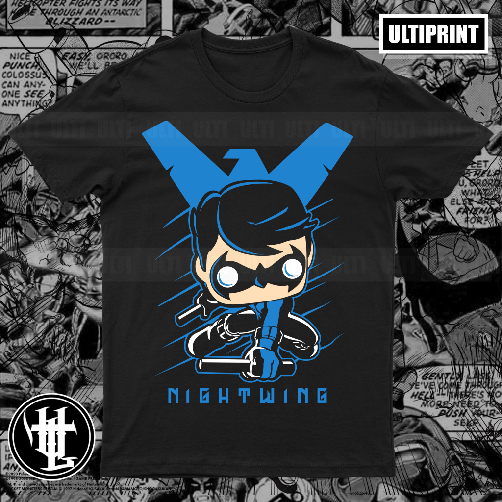 Nightwing | DC Shirt | DC13 | Shopee Philippines