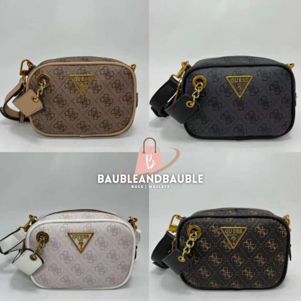 GUESS MANHATTAN MONOGRAM CROSSBODY | Shopee Philippines