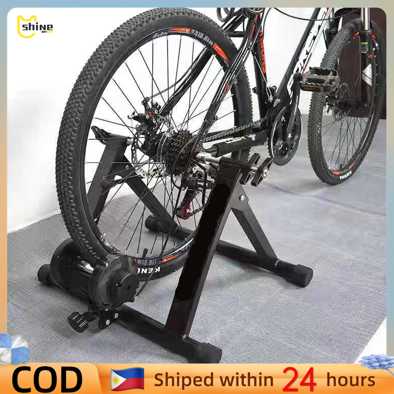 Indoor Bike Trainer Fitness Indoor Bike Rack Bike Platform with Lined ...