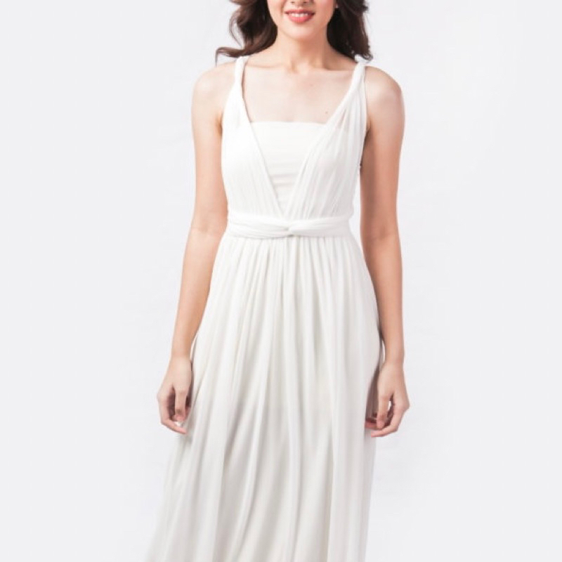 POWER MESH INFINITY DRESS by Jamie Go Atelier | Shopee Philippines