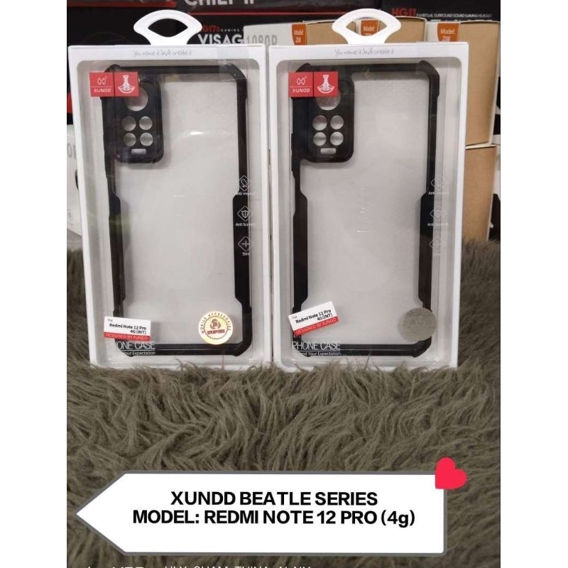 xiaomi redmi note 12 pro 4g xundd beetle case | Shopee Philippines