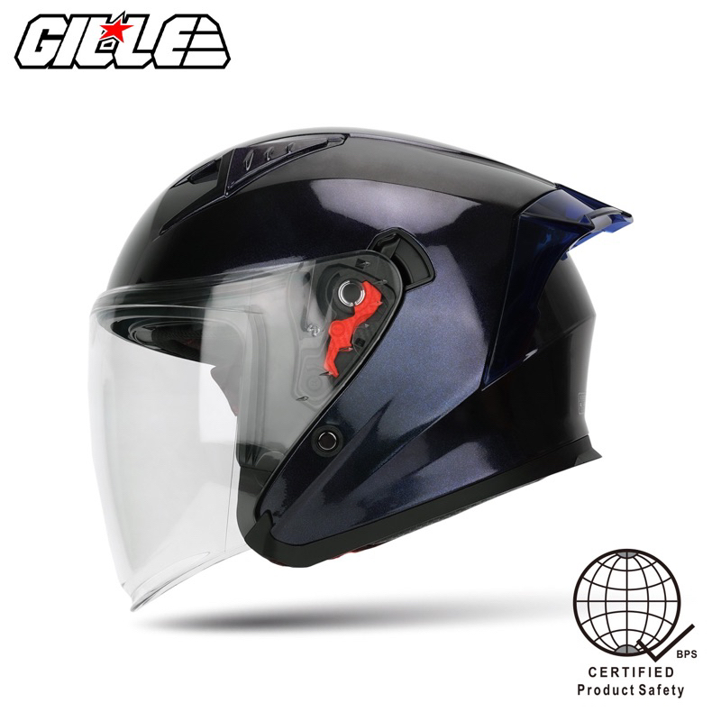 GILLE GVR V1 HALF FACE DUAL VISOR WITH LOTS OF FREEBIES | Shopee ...