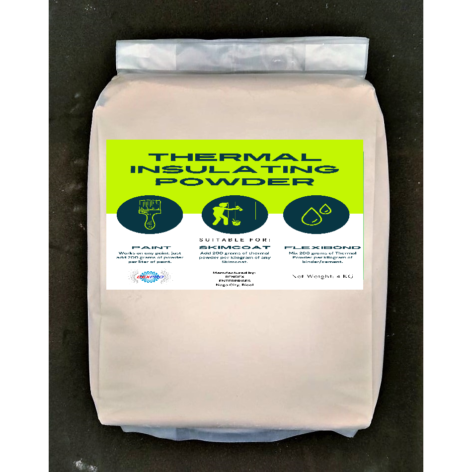 Thermal Insulating Powder 1KG - good for 5 to 7 liters of any Paint ...