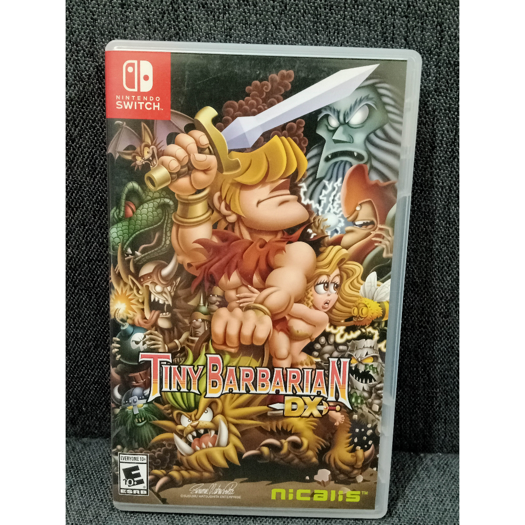 Tiny Barbarian DX Nintendo Switch Game US Version (Used) | Shopee Philippines