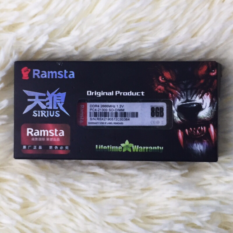RAMSTA SODIMM DDR4 8GB 2666MHZ | Shopee Philippines