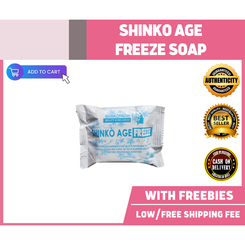 SHINKO AGE FREEZE SOAP | Shopee Philippines