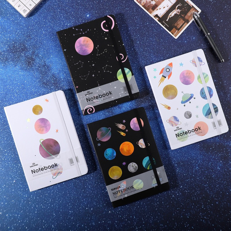 Planet & Constellation (#10544) Hardbound A5 Regular & A6 Mini Notebook ...
