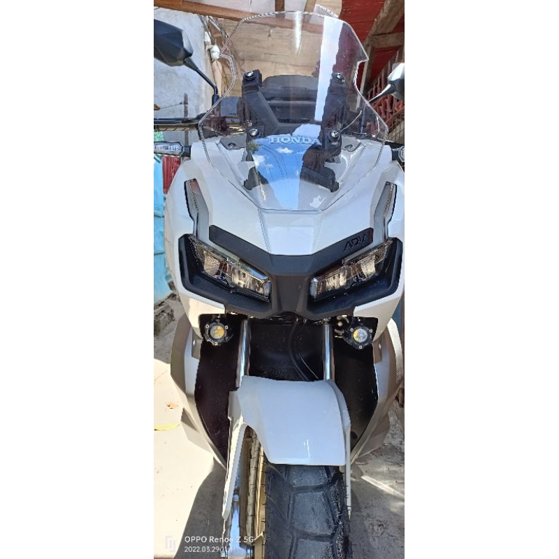 Honda ADV 150/160 MINI DRIVING LIGHT stainless bracket (FREE) 2pcs ...