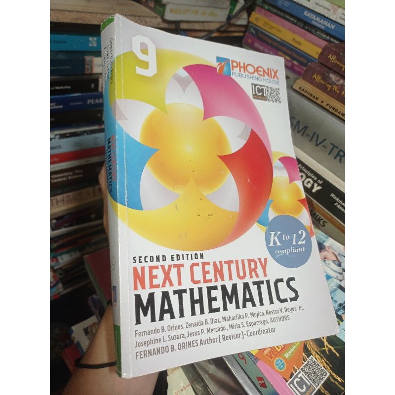 Next Century Mathematics Grade 9, 2nd Edition by Fernando B. Orines ...
