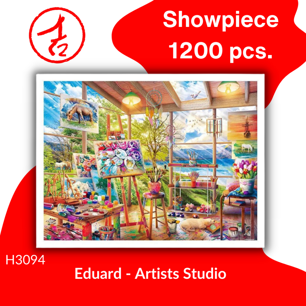 Pintoo Showpiece Eduard - Artists Studio 1200 pcs | Shopee Philippines
