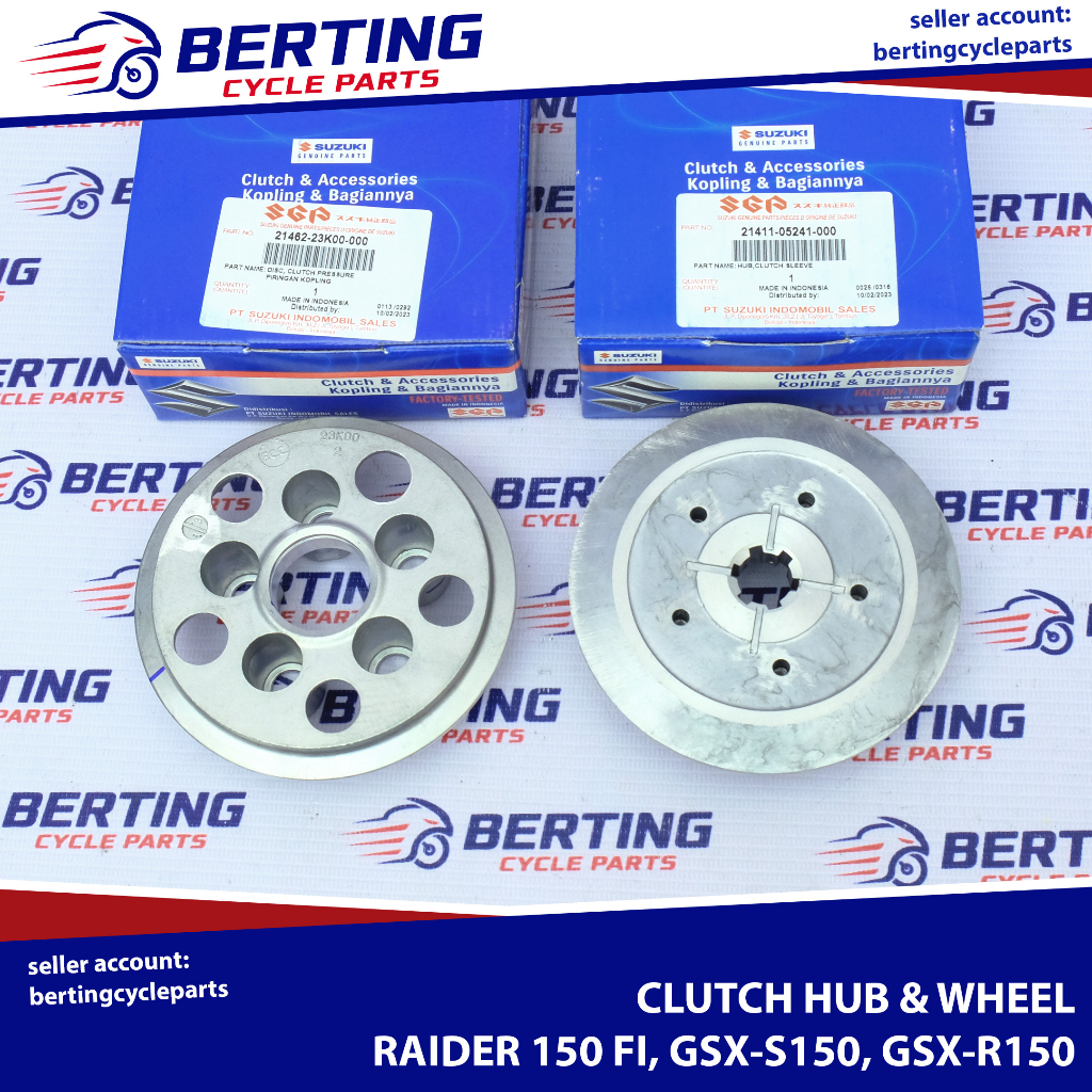 SGP CLUTCH HUB WHEEL Suzuki Raider 150 FI GSX-R150 S150 Genuine 21411 ...