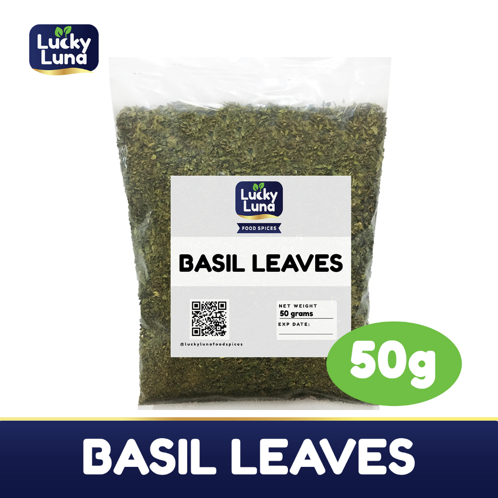 Basil Leaves Dried / Balanoy / Sulasi / Dahon ng Basilico (250g 100g ...