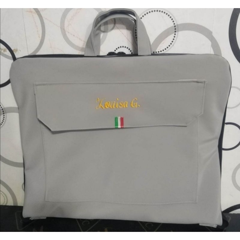 Toga bag Gray (class A leather) | Shopee Philippines