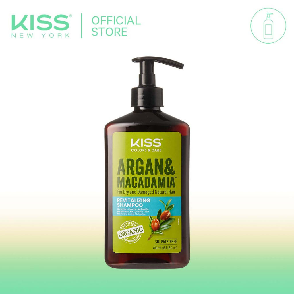 Kiss Colors & Care Argan & Macadamia Shampoo | Shopee Philippines