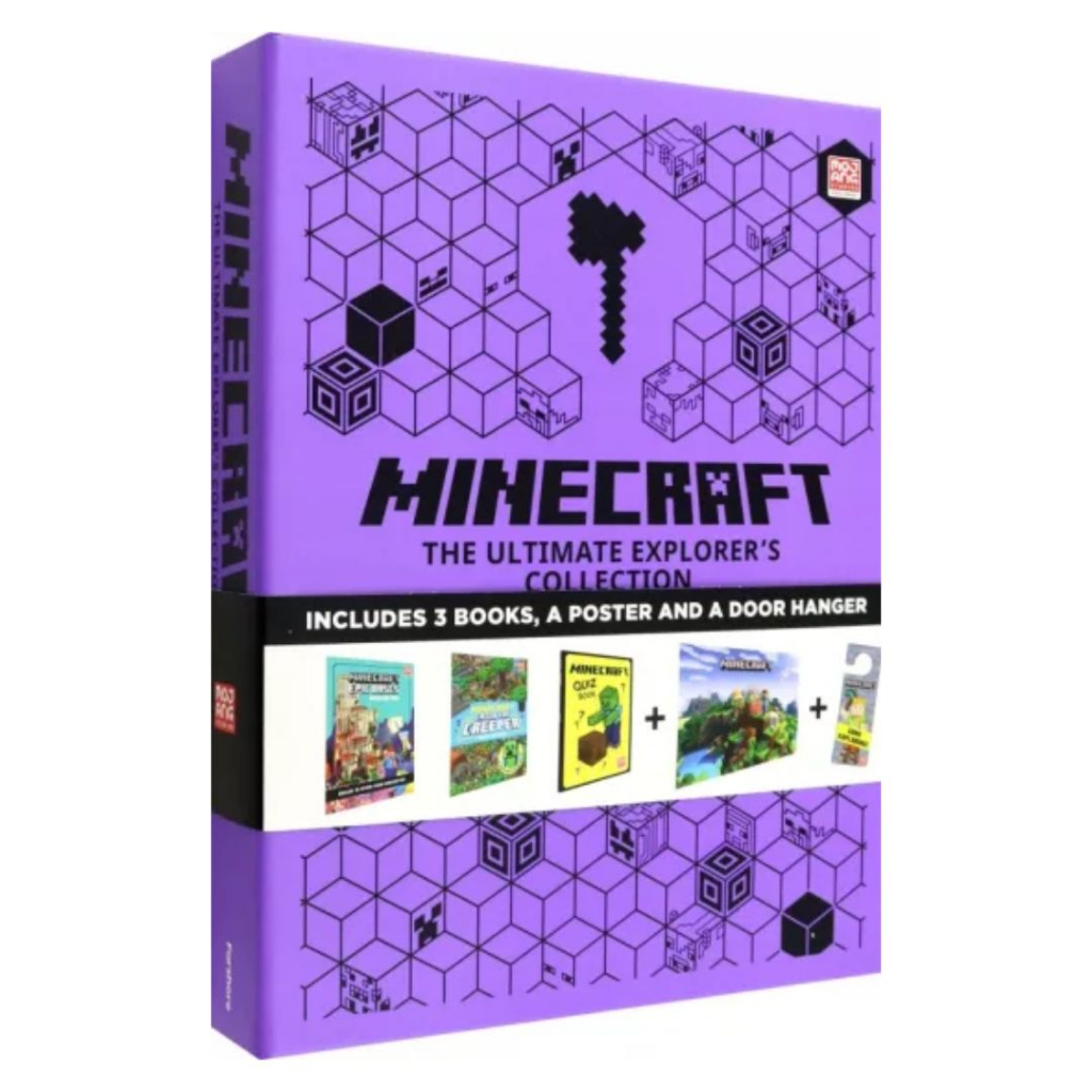 MINECRAFT The Ultimate Explorer's Collection Boxed Set (Violet) - with ...
