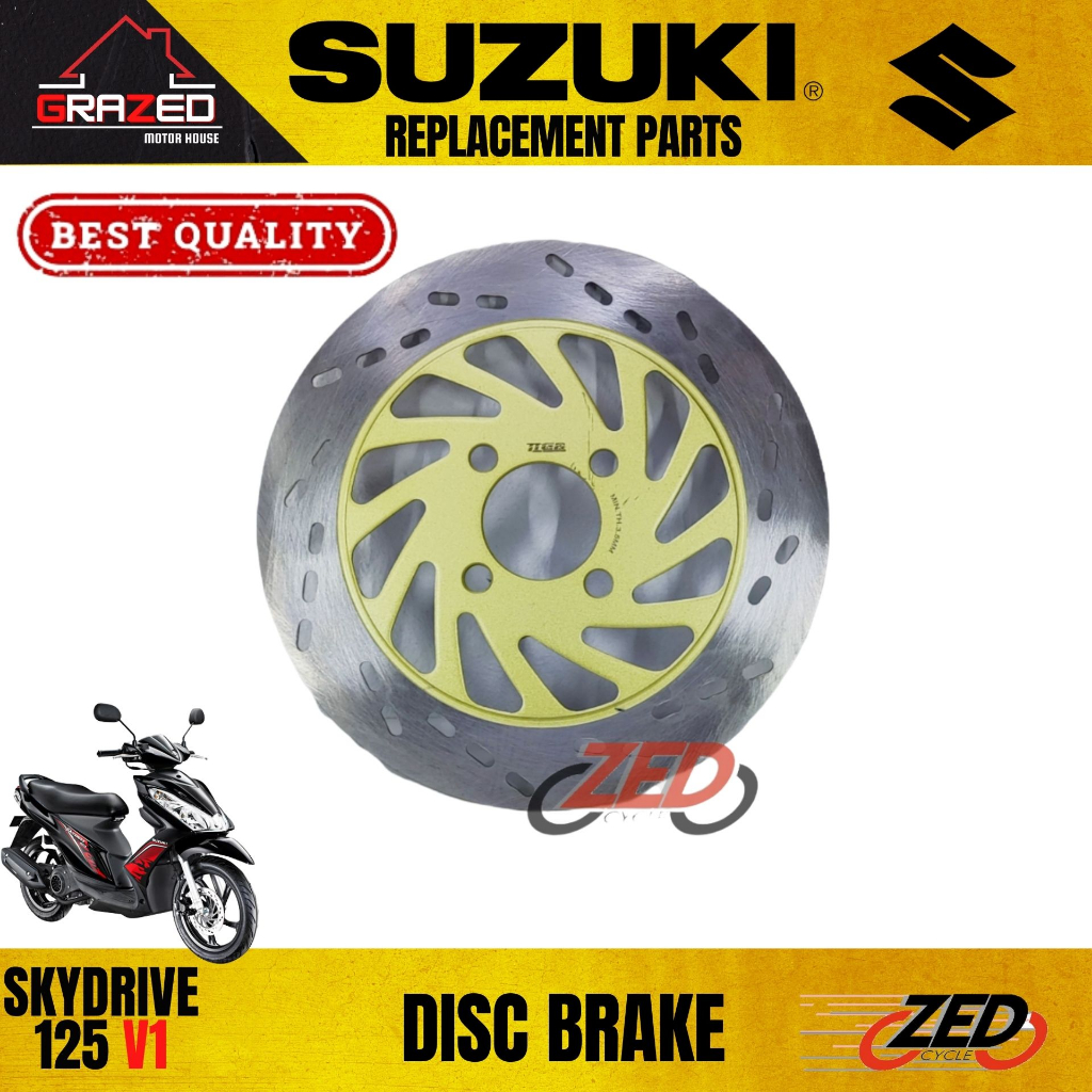 FRONT DISC BRAKE for Skydrive 125 / Suzuki Smash 110 (Replacement ...