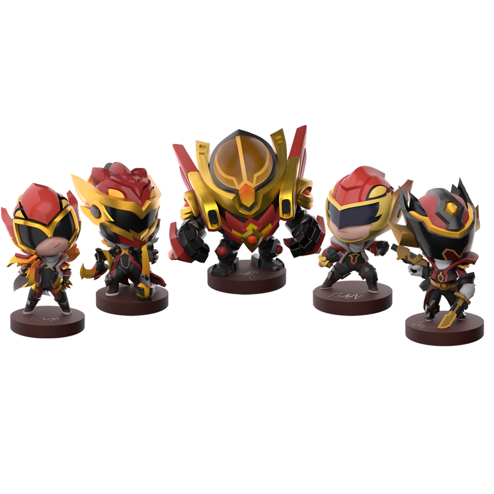 FunPlus Phoenix FPX Team Minis Set | Shopee Philippines
