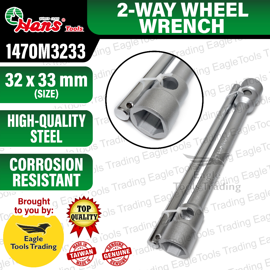 Hans 2-Way Truck Tire Wrench 32mm x 33mm 1470M3233 | Shopee Philippines
