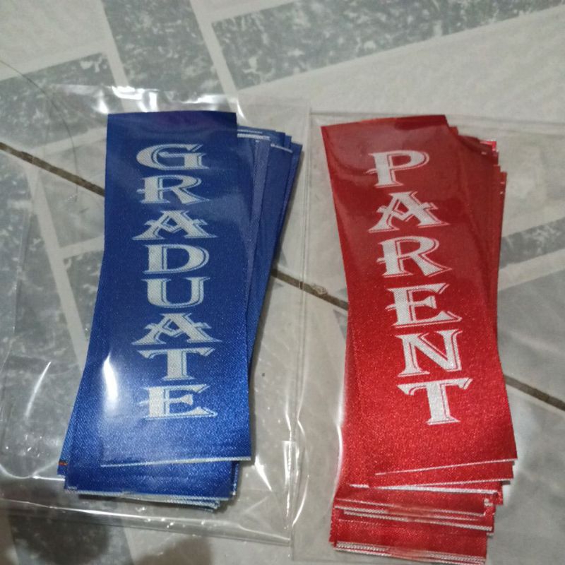 ribbon with print for graduation rites | Shopee Philippines