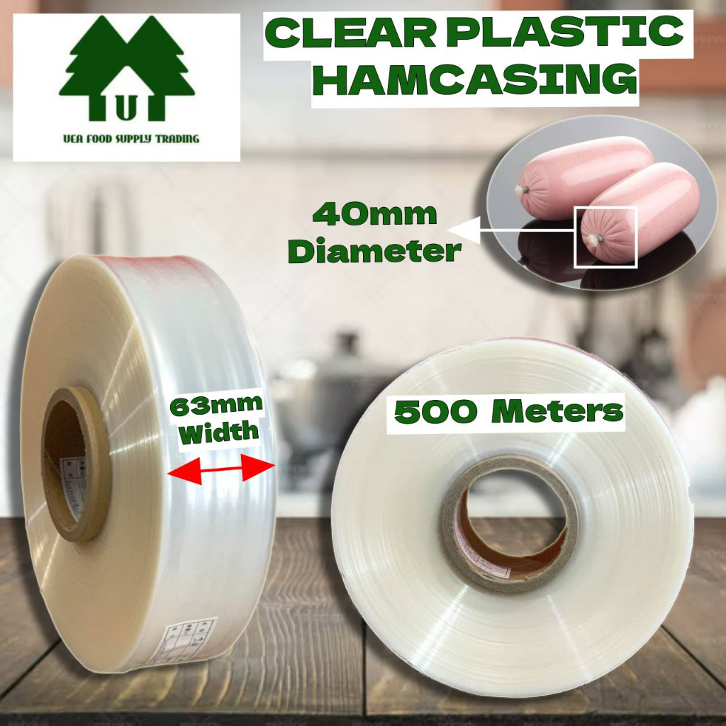 Plastic Sausage Casing for ham 500meters | Shopee Philippines