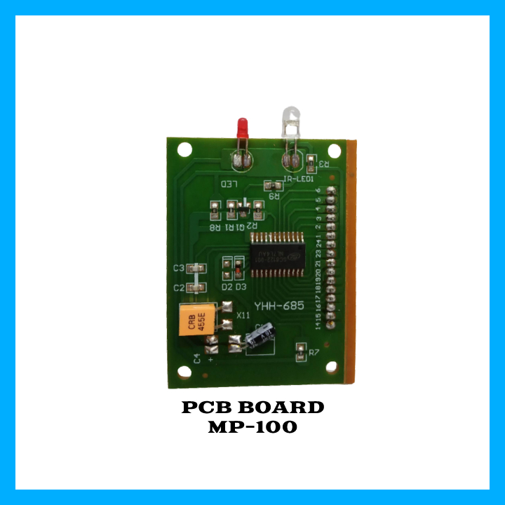 PCB REMOTE BOARD FOR MP-100 PIOLO / MP-100 PIOLO JR / MS-AMOS / MS-EZRA ...