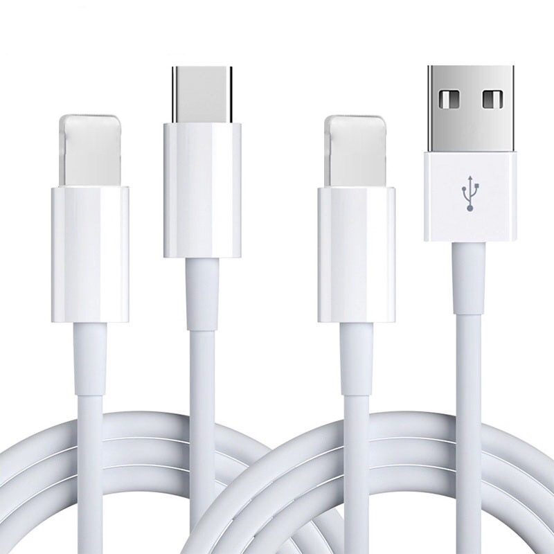 USB-C 2m USB Cable Charger Fast charging cable For iPhone 6 7 8 11 12 ...