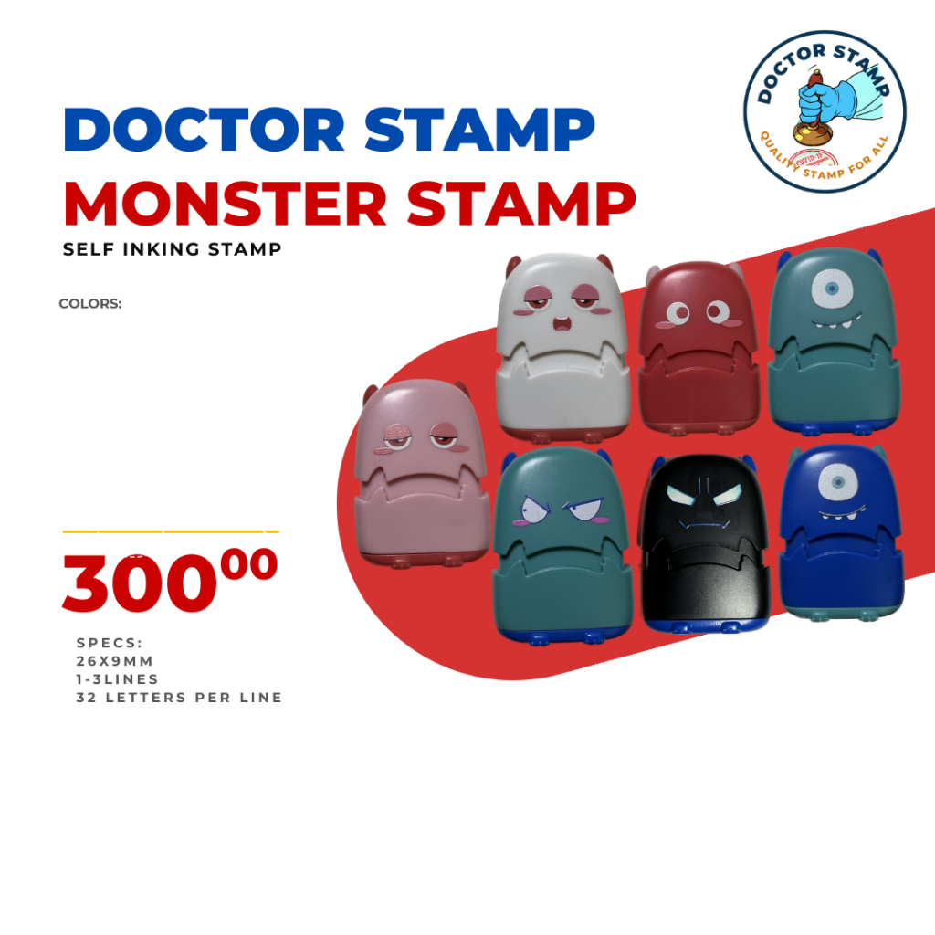Monster Flash stamp Doctor Stamp | Shopee Philippines