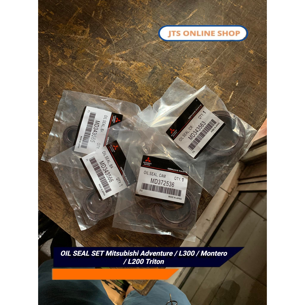 OIL SEAL SET Mitsubishi Adventure / L300 / Montero / L200 Triton ...