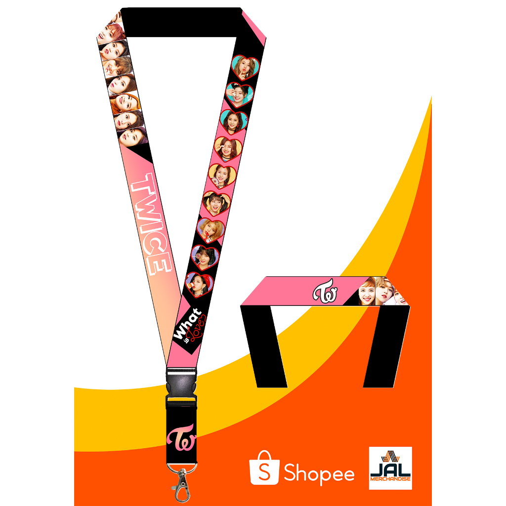 TWICE ID lace design ID lanyard | Shopee Philippines