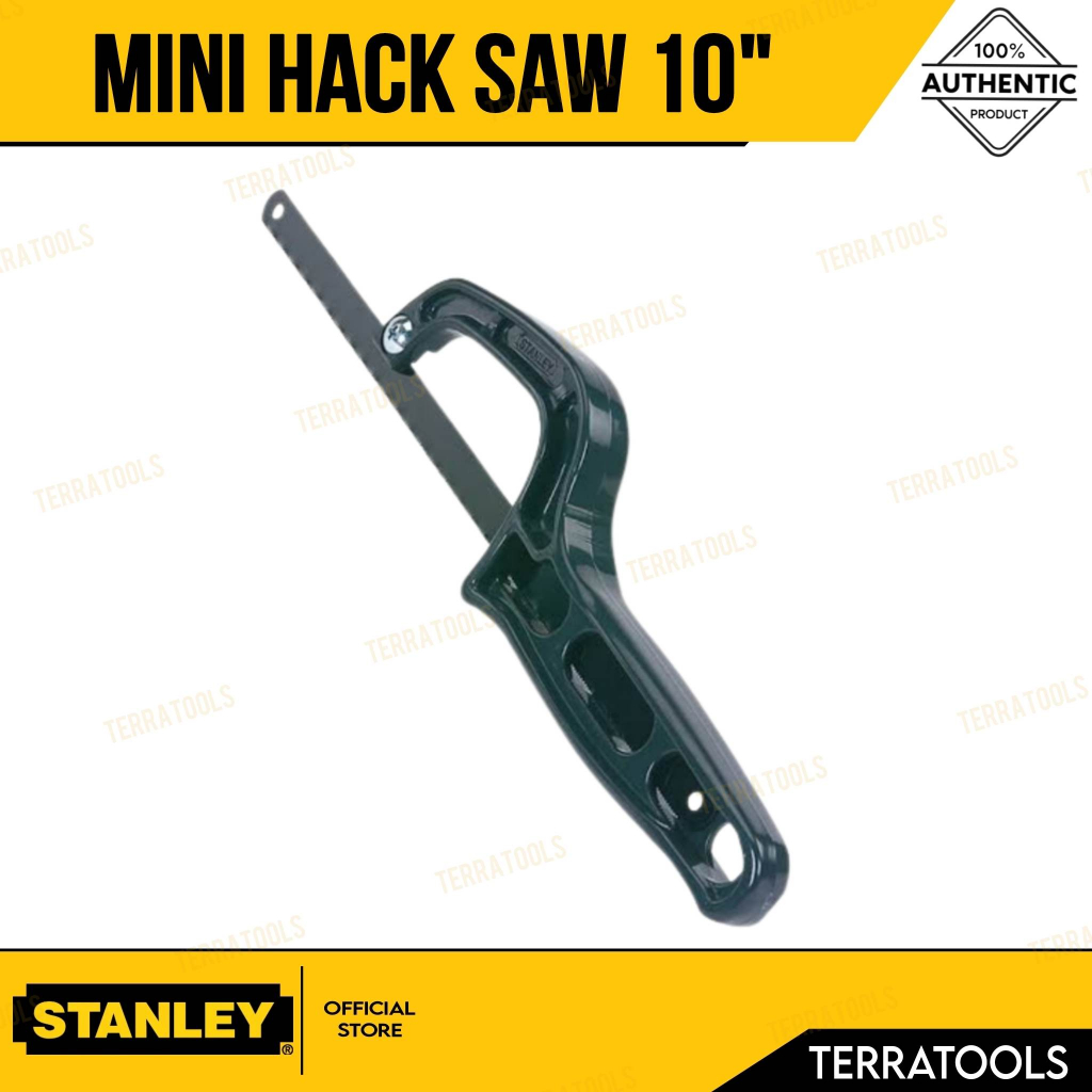 Stanley Mini Hacksaw Light Duty Utility Saw STHT20807-8 | Shopee ...