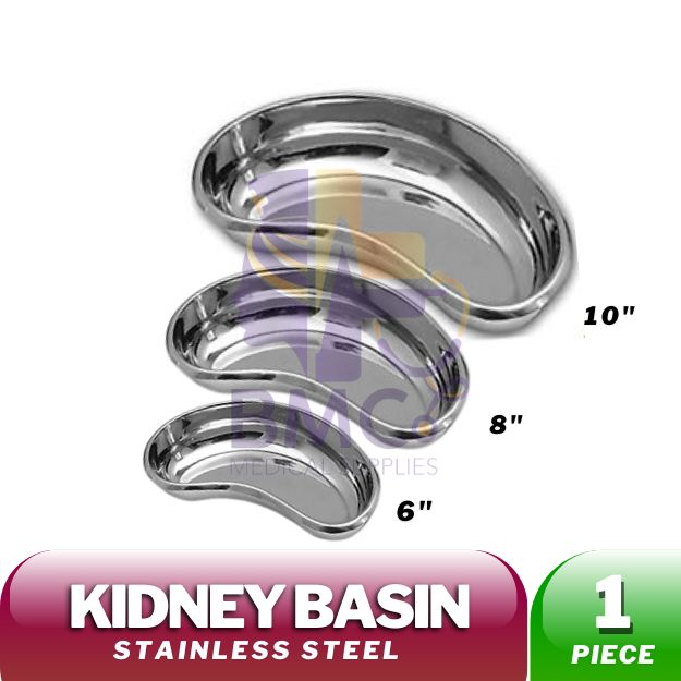 Stainless Kidney Basin (8", 6" and 10") | Shopee Philippines