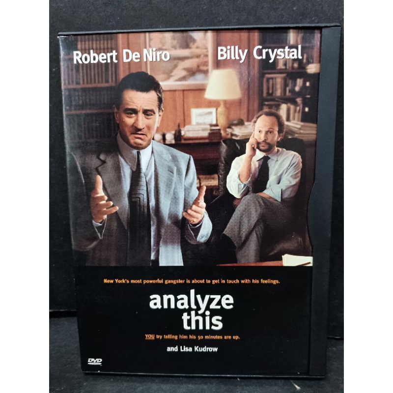 Original DVD - Analyze This - Robert De Niro, Billy Crystal (Region 1 ...
