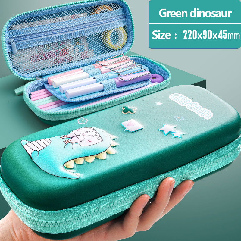 Cute 3D Pencil Case For Kids Boys Girls School Pencil Pouch Organizer ...