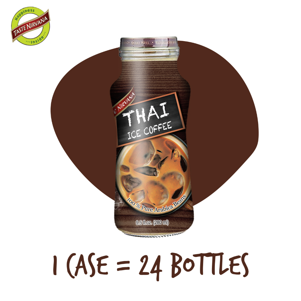 Taste Nirvana Thai Iced Coffee Case 280ml x 24 | Shopee Philippines