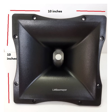 10X10 inch Horn THREAD TYPE Tweeter Stage Audio Horn Tweeter for ...