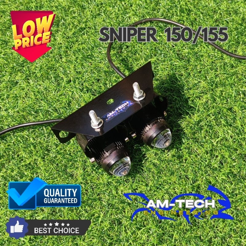 SNIPER 150 / 155 / 155R MDL Bracket Mini Driving Light Bracket By Am ...
