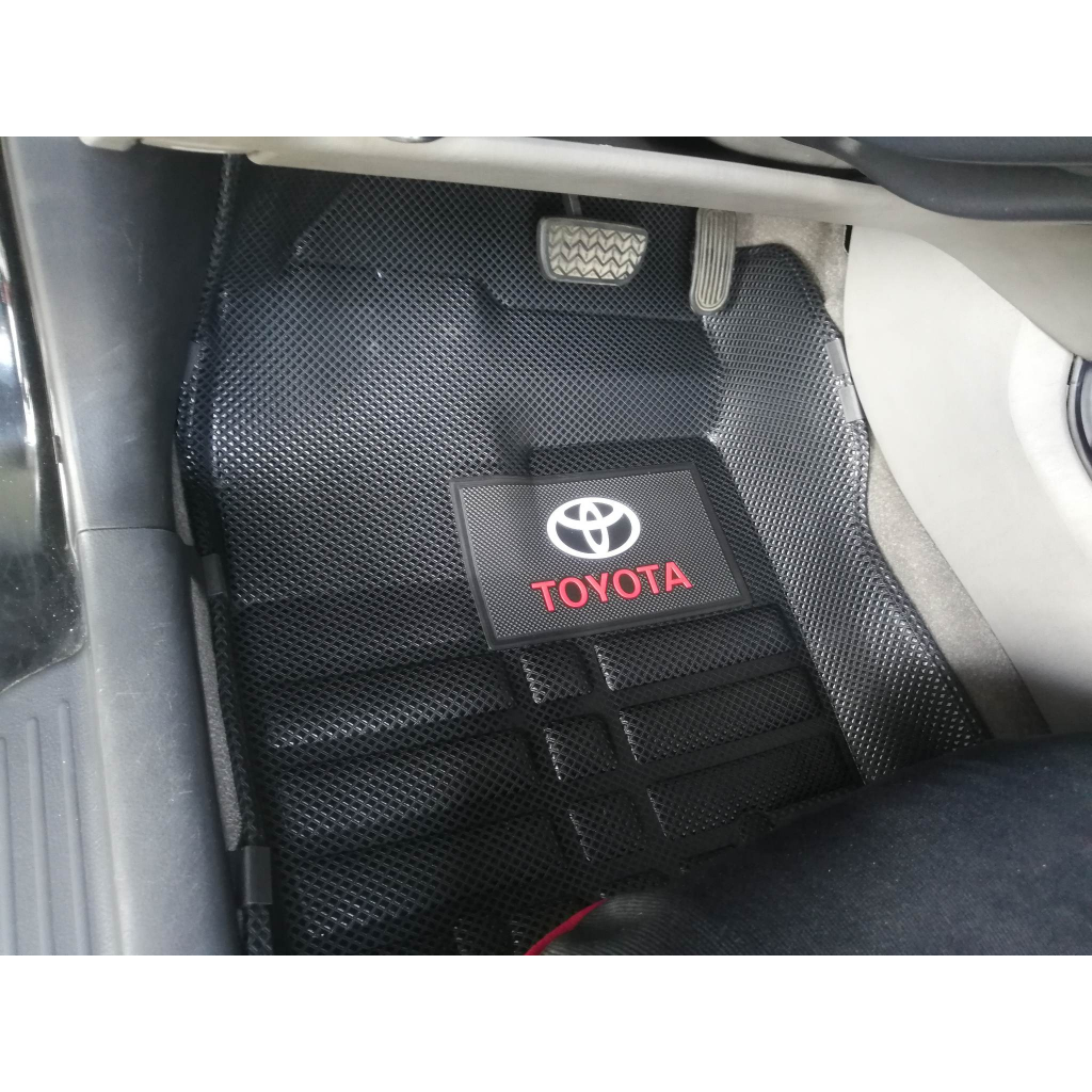 2003-2007 Toyota Vios Gen1 (Robin) Premium Diamond Deep Dish Car Floor ...