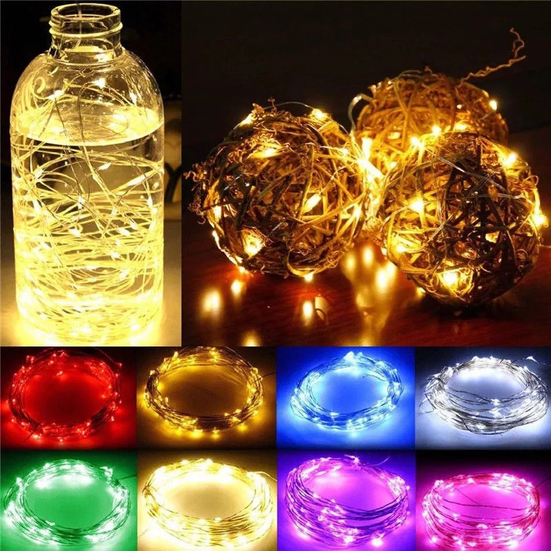Battery String lights LED party needs Copper String Fairy Lights ...