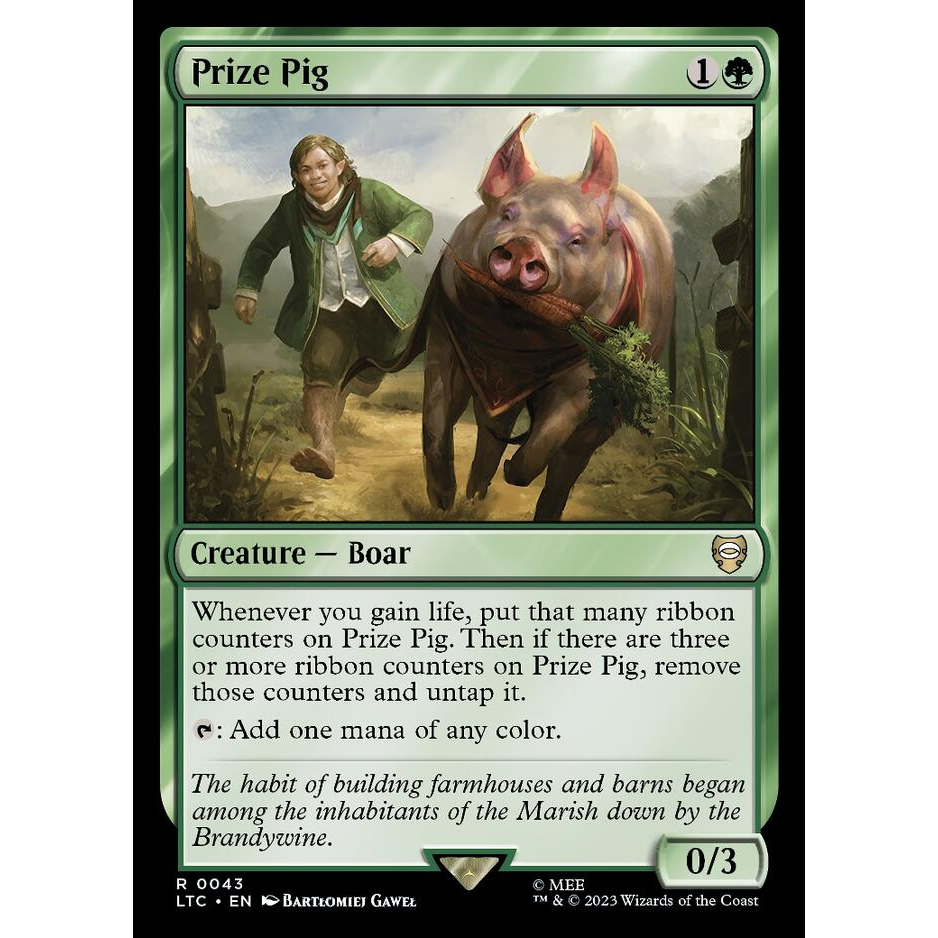 Prize Pig - The Lord of the Rings: Tales of Middle-Earth Commander (LTC ...